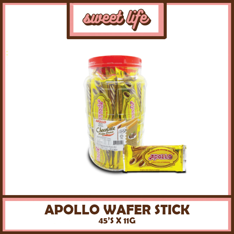 APOLLO WAFER STICK (CHOCOLATE / STRAWBERRY)(thc) | Lazada