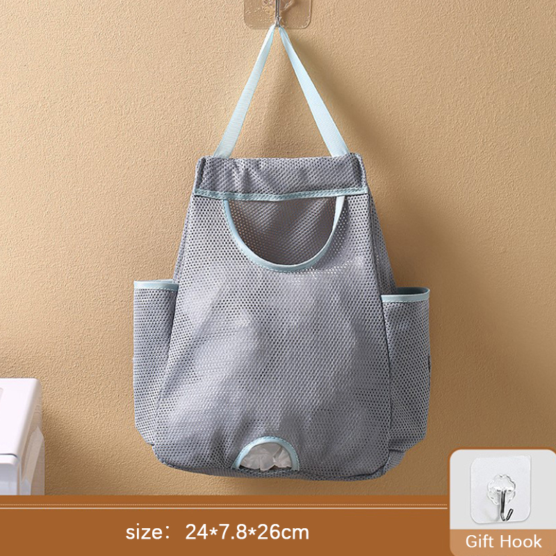 Kitchen Garbage Bag Storage Box For Plastic Bag Wall Hanging Bag With ...