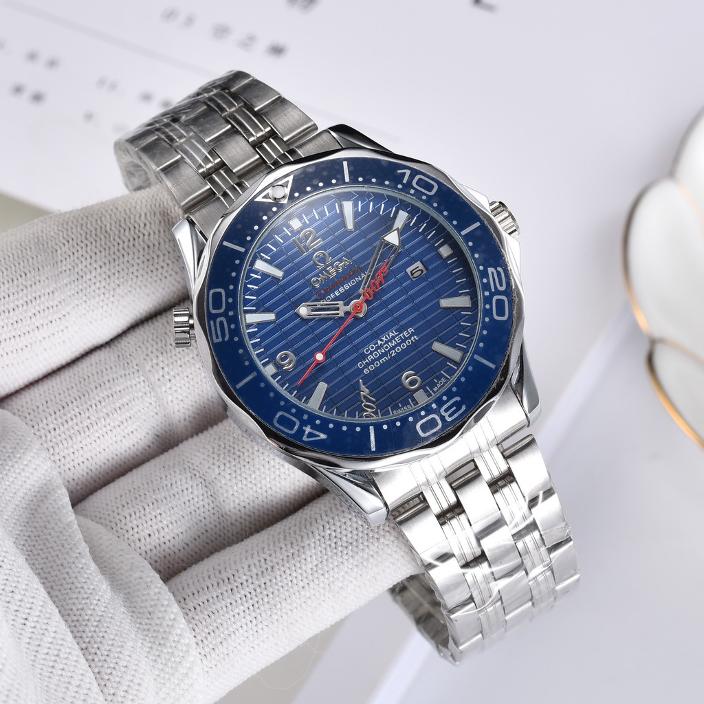 นาฬิกาข้อมือดิจิตอล Omg Seamaster 300 สไตล์คลาสสิก สําหรับผู้ชาย ...