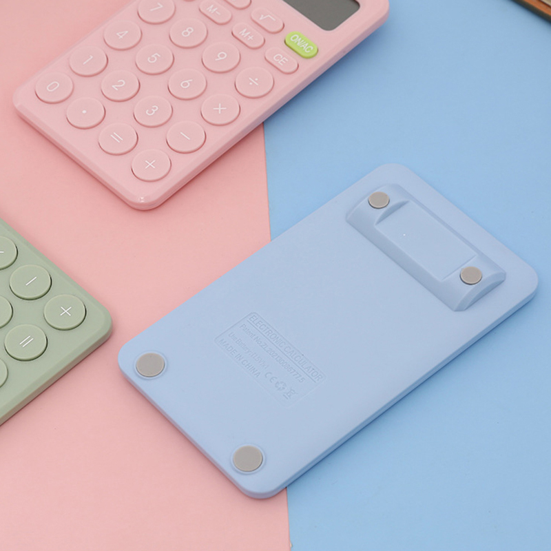 Portable Candy Color 8 Digits Electronic Calculator Mini Cute Student ...