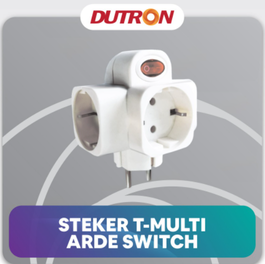STEKET T Arde Switch / STEKER / STEKER 3 LUBANG / COLOKAN MULTI ...