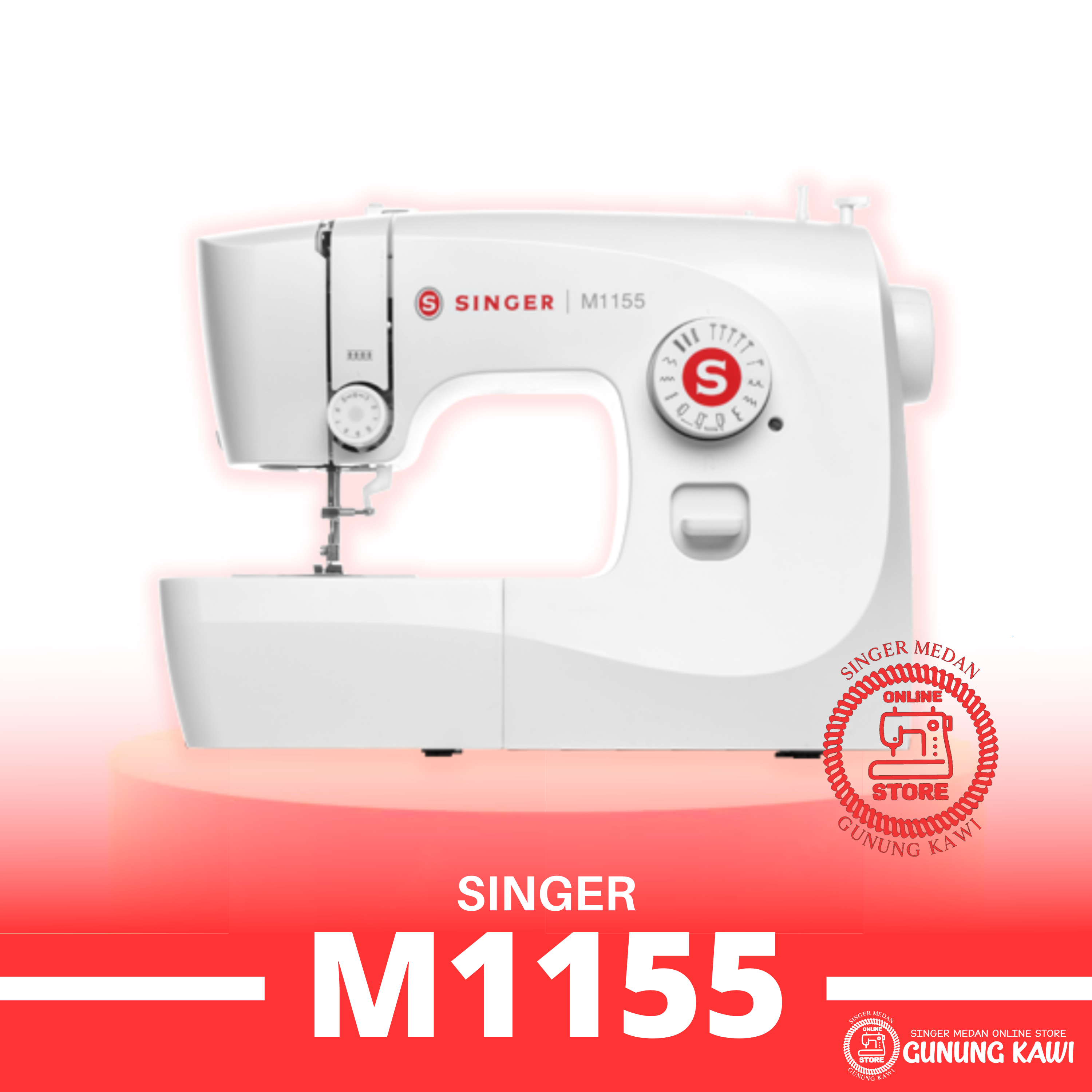 Mesin Jahit Portable SINGER M1155 | Lazada Indonesia