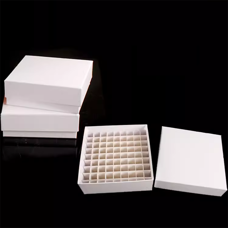 【Toy life hall】81 100 grids paper freezing box waterproof freezing tube ...