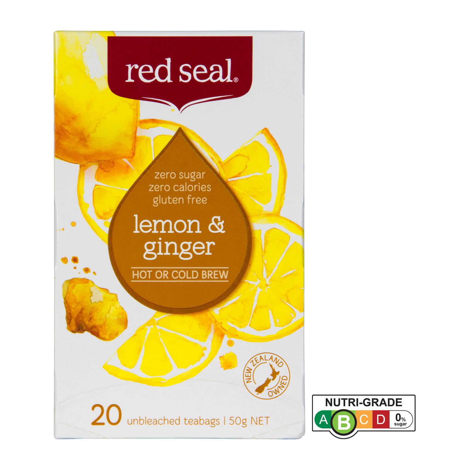 Red Seal Lemon and Ginger Fruit Tea 20s - by Optimo Foods | Lazada ...