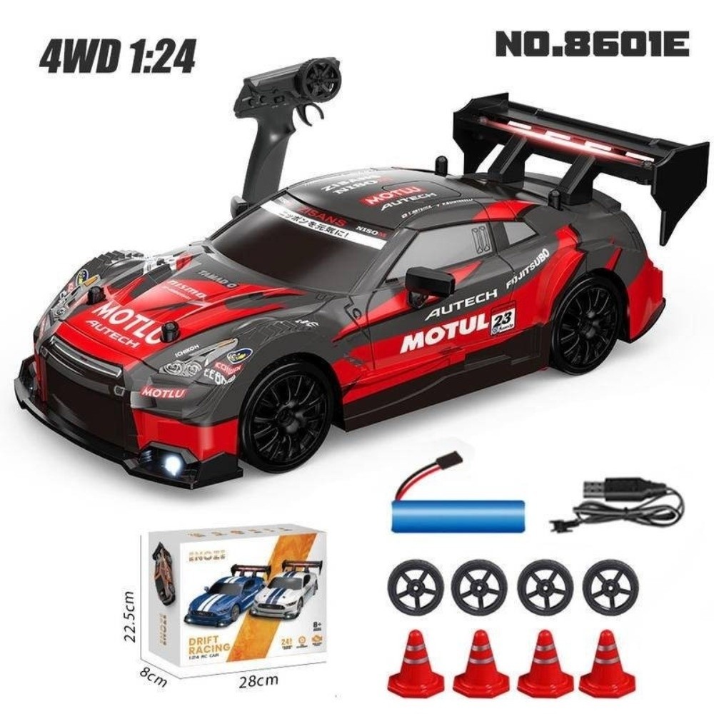 Cool 1:24 AE86 RC Drift Car 2.4G Radio 4WD Remote Control Racing Car ...