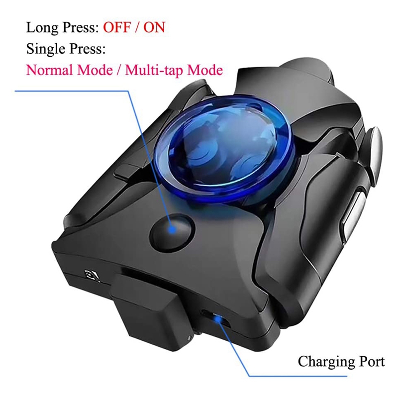 Mobile Phone Trigger Mobile Game Controller Portable Foldable Pressure ...