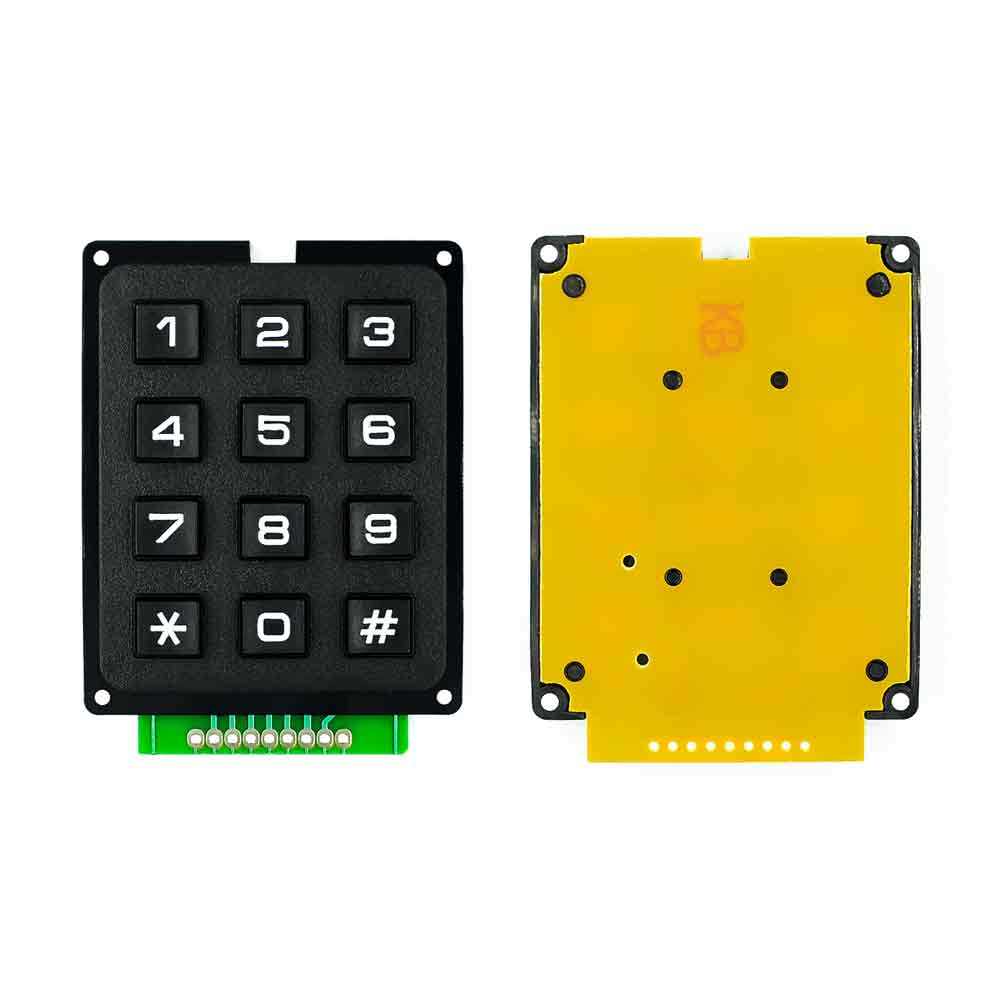 12 Key 4*3 Membrane Switch Keypad 4 x 3 Matrix Array Matrix keyboard membrane switch keypad for ...