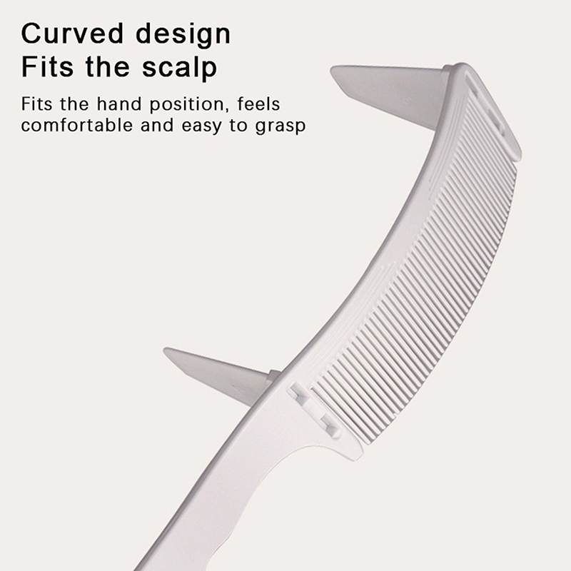 Man Curved Positioning Comb Adjustable S Arc Design Professional Barber ...