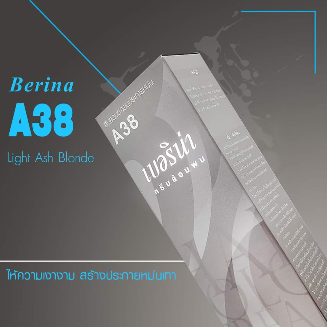 พร้อมส่ง เซตสีผมเบอริน่า Berina hair color Set A30+A38 สีชานมไต้หวัน สี ...