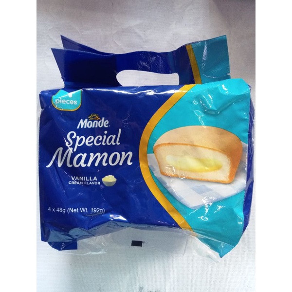 Monde Special Mamon Vanilla Flavor Strawberry Flavor Chocolate Cream ...