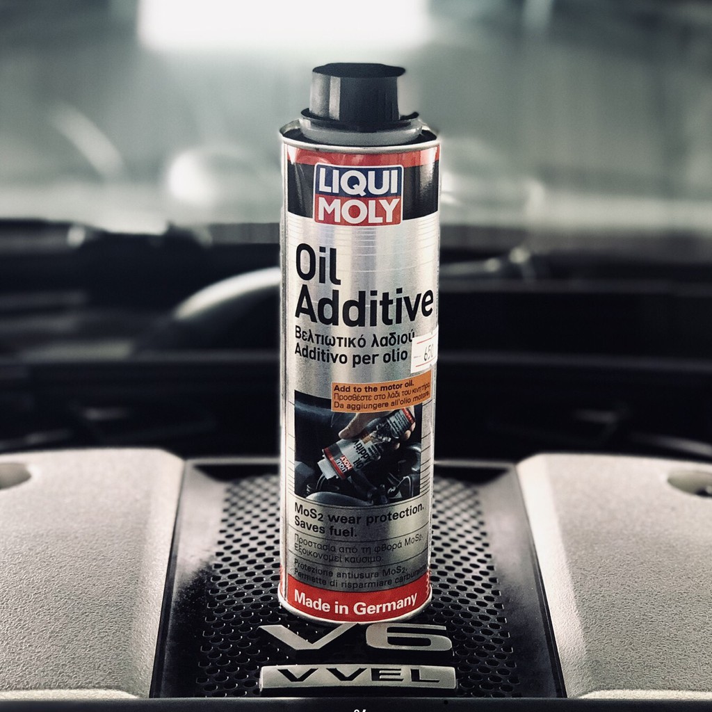 Liqui moly Oil Additive 300 ml. หัวเชื้อน้ำมันเครื่อง สารเคลือบและลดแรง ...