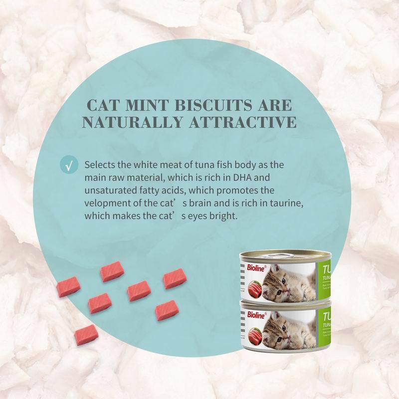 BIOLINE 375g/85g Cat Wet Canned Food Wet Food In Can for Cat Kitten ...