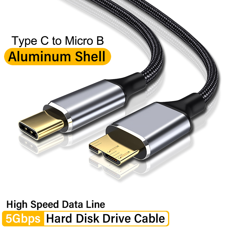 USB 3.0 Type A to Micro B Connector Cable 5Gbps 3A Fast Data Sync Cord ...