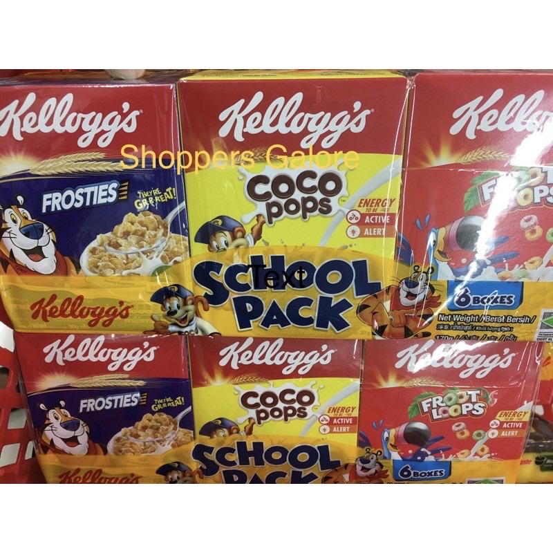 NEW!! KELLOGS KIDS SCHOOL MINI PACK 6-in-1 | Lazada PH