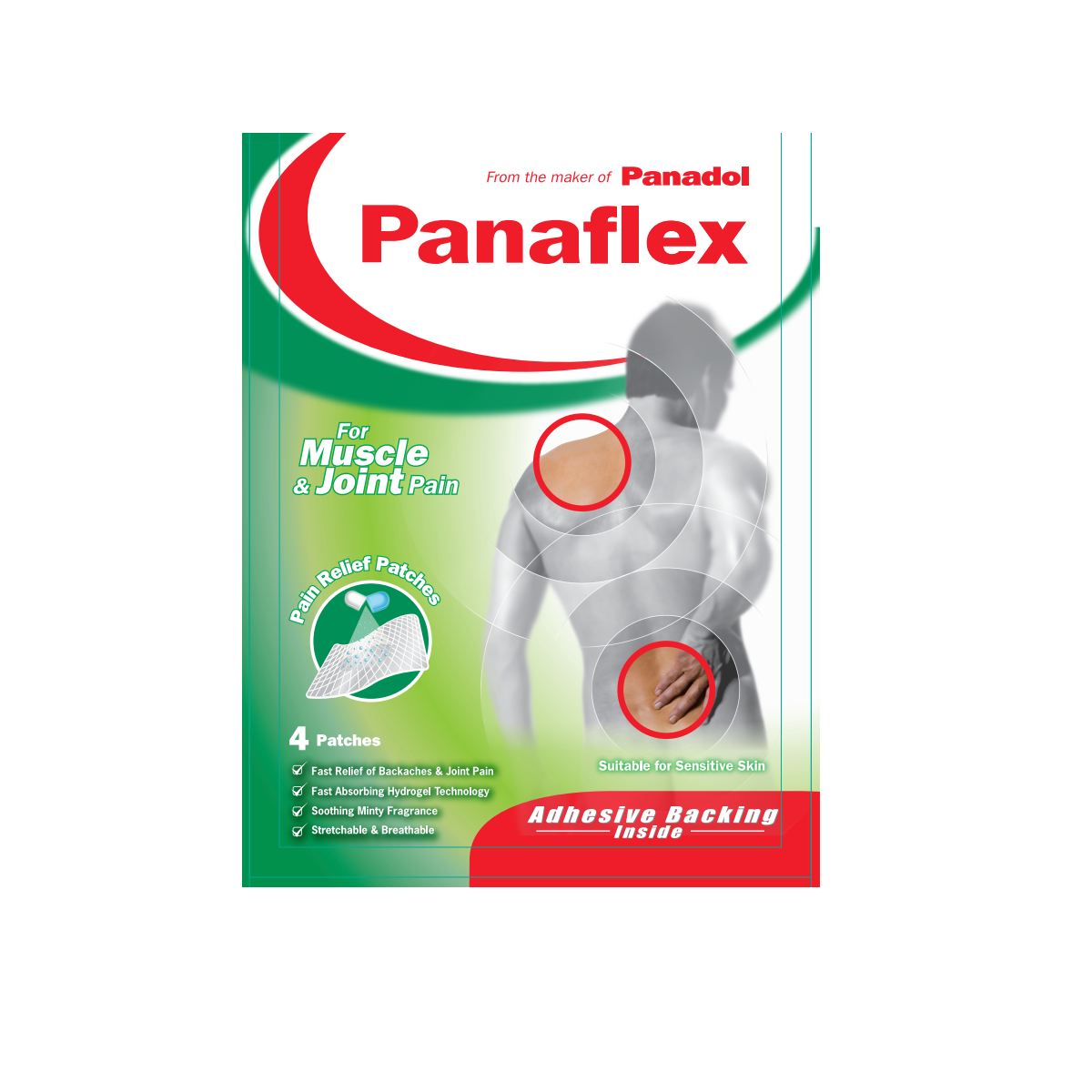 PANAFLEX Muscle & Joint Pain Relief Patch 4s | Lazada Singapore