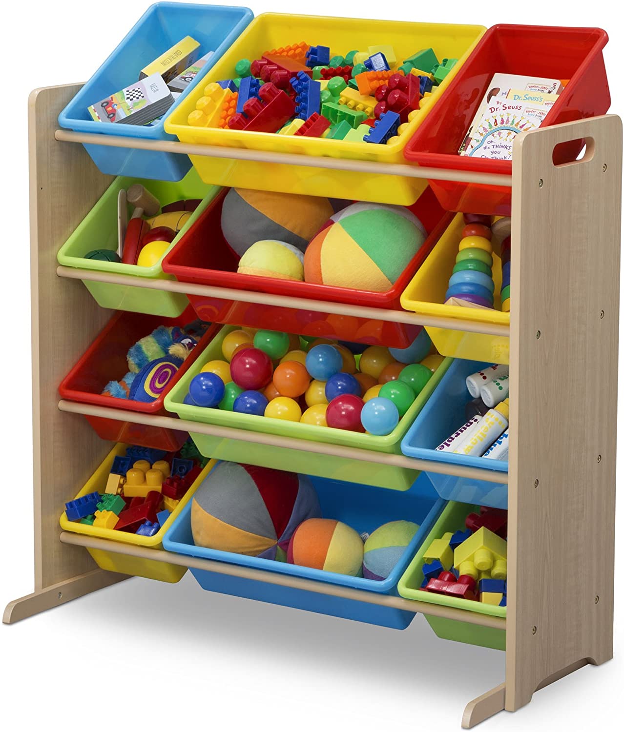 Delta Children Kids Child Toy Storage Organizer Organiser Rack Shelf ...