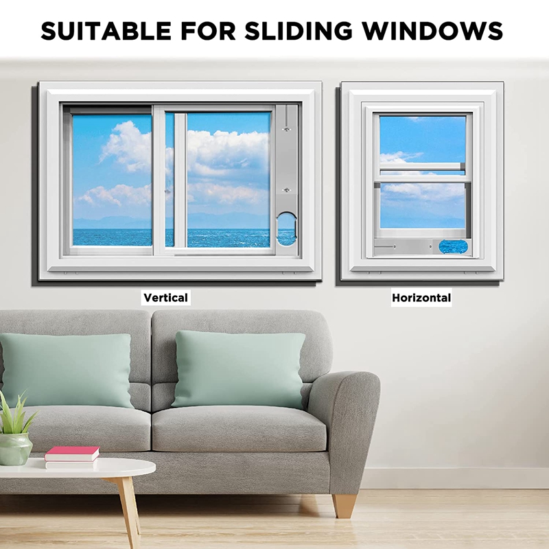 Portable Air Conditioner Window Vent Kit, Window Slide Kit Plate for ...
