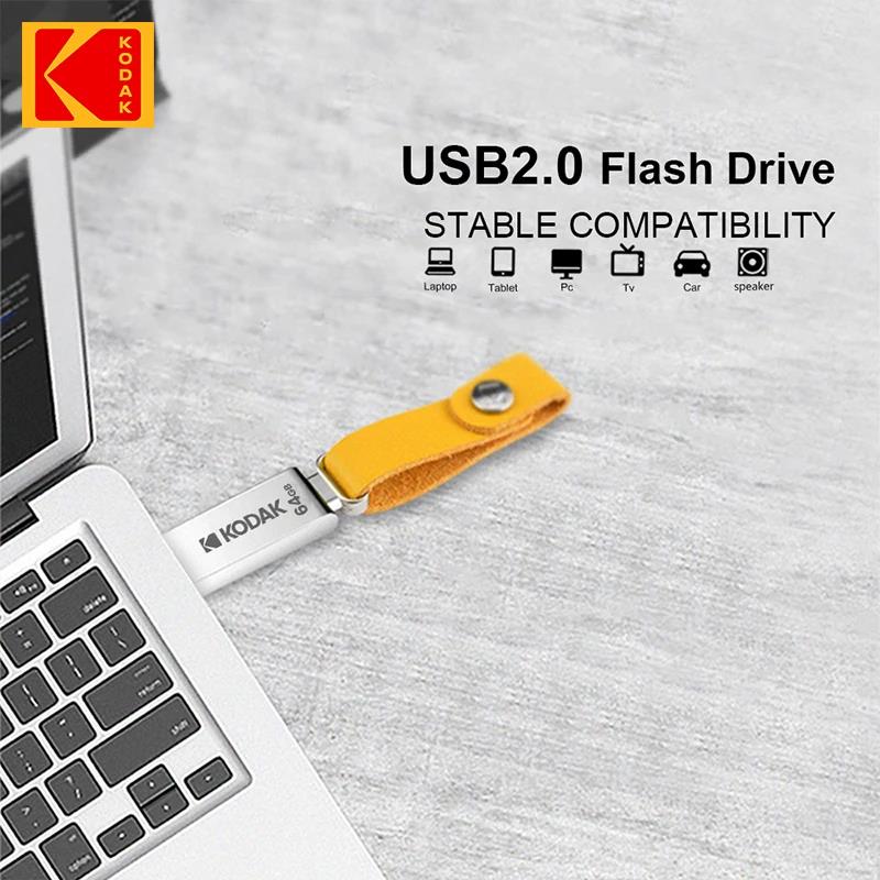 Aweisuan Luxury 100% KODAK Metal Flash Drive USB2.0 Pendrive 32GB 64GB ...