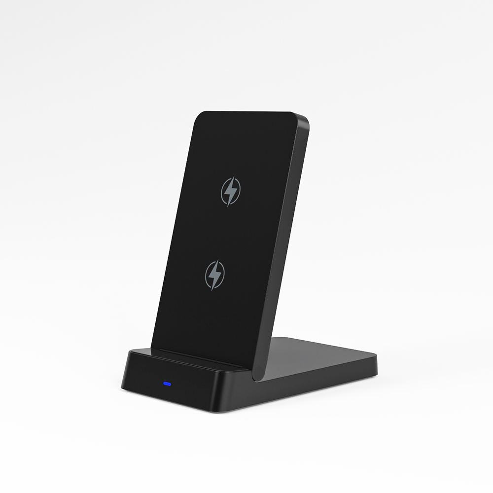 Dual Coil Wireless Charger Stand Pad For iPhone15 14 Pro Max S23 S22 Qi ...