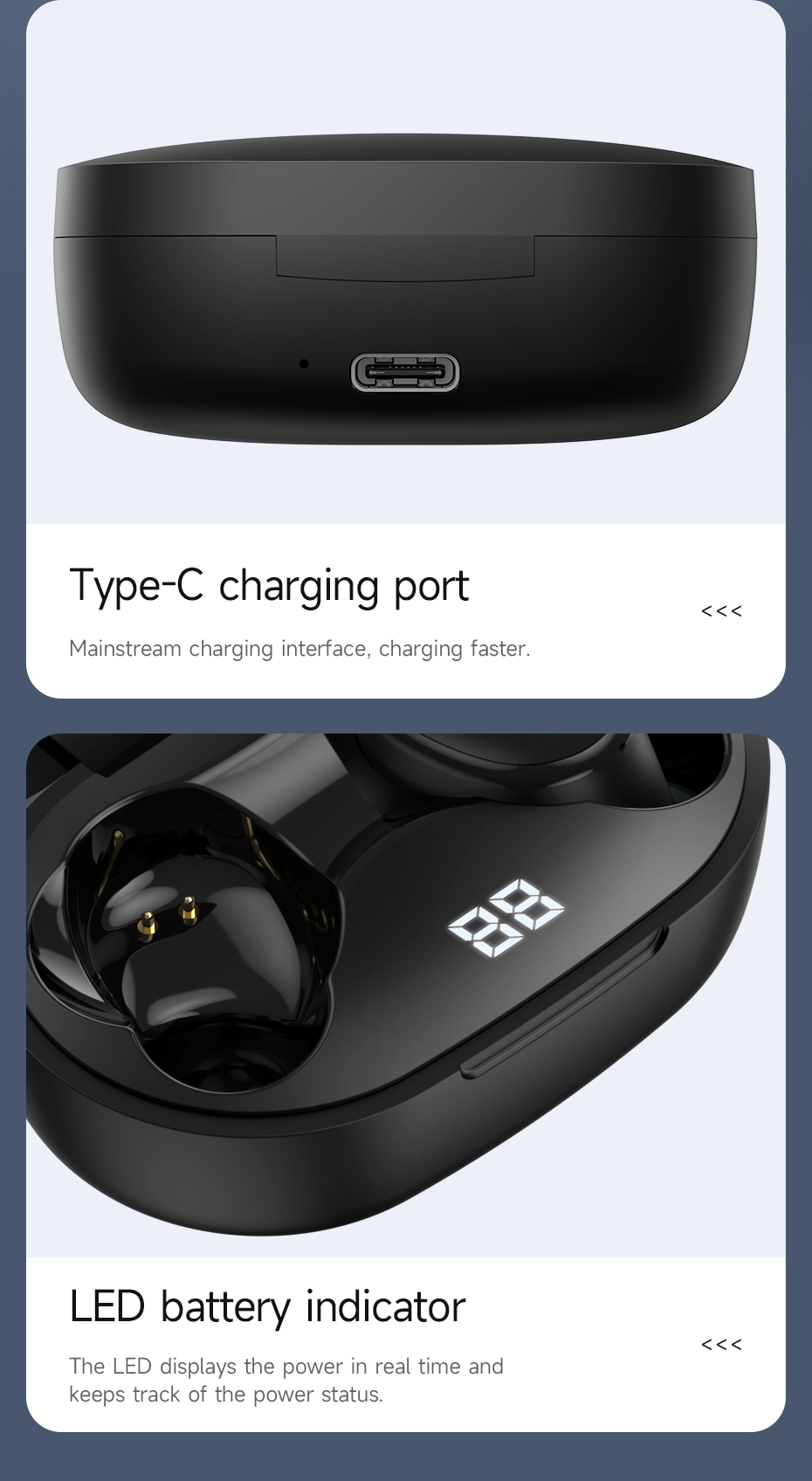 HOCO EW11 Wireless Earbuds Bluetooth 5.1 Tune TWS Headphones Wireless ...