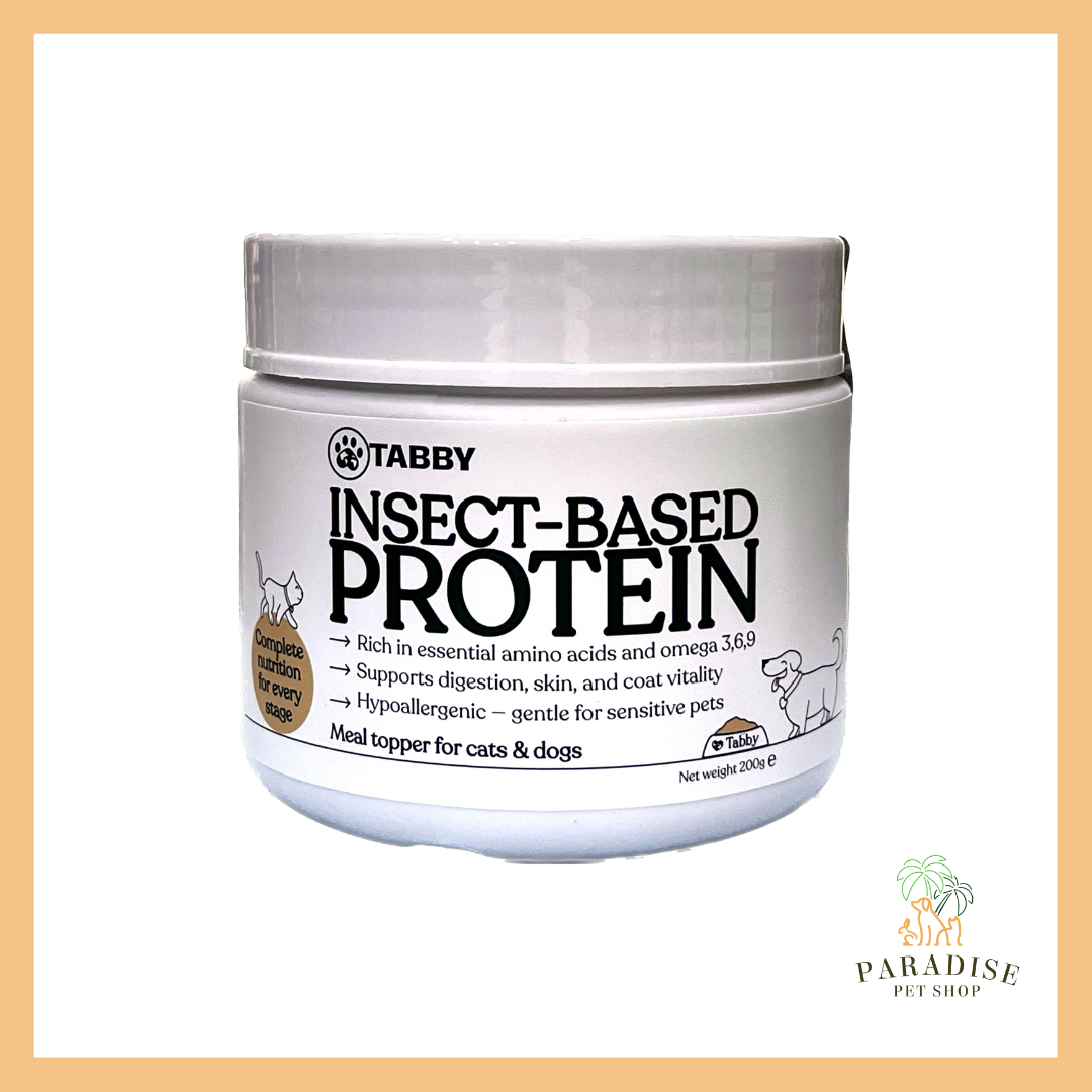 TABBY Insect-Based Protein Superfood Meal Topper for Cats & Dogs (200g ...
