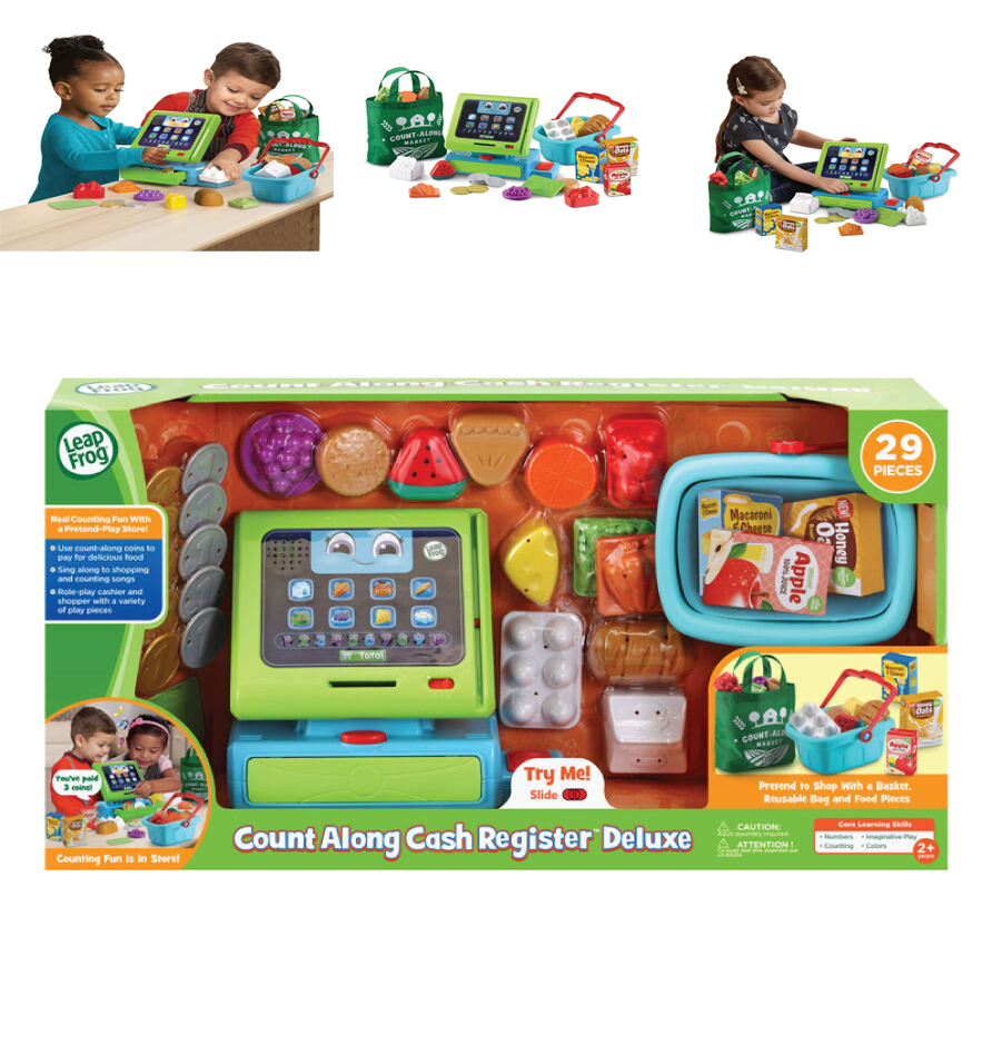 แคชเชียร์ LeapFrog Count Along Cash Register Deluxe ราคา 1,990 - บาท ...