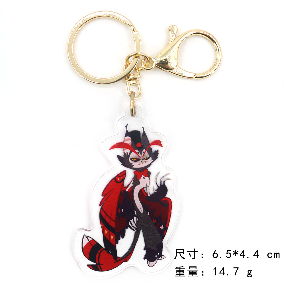 XP Hazbin Hotel Charlie Morningstar Vaggie Angel Dust Alastor acylic ...