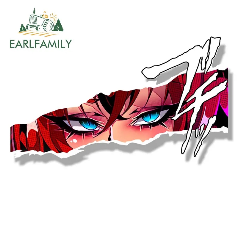 EARLFAMILY Gyaru Rias Gremory Fanart Car Sticker Anime Sketch Waifu ...