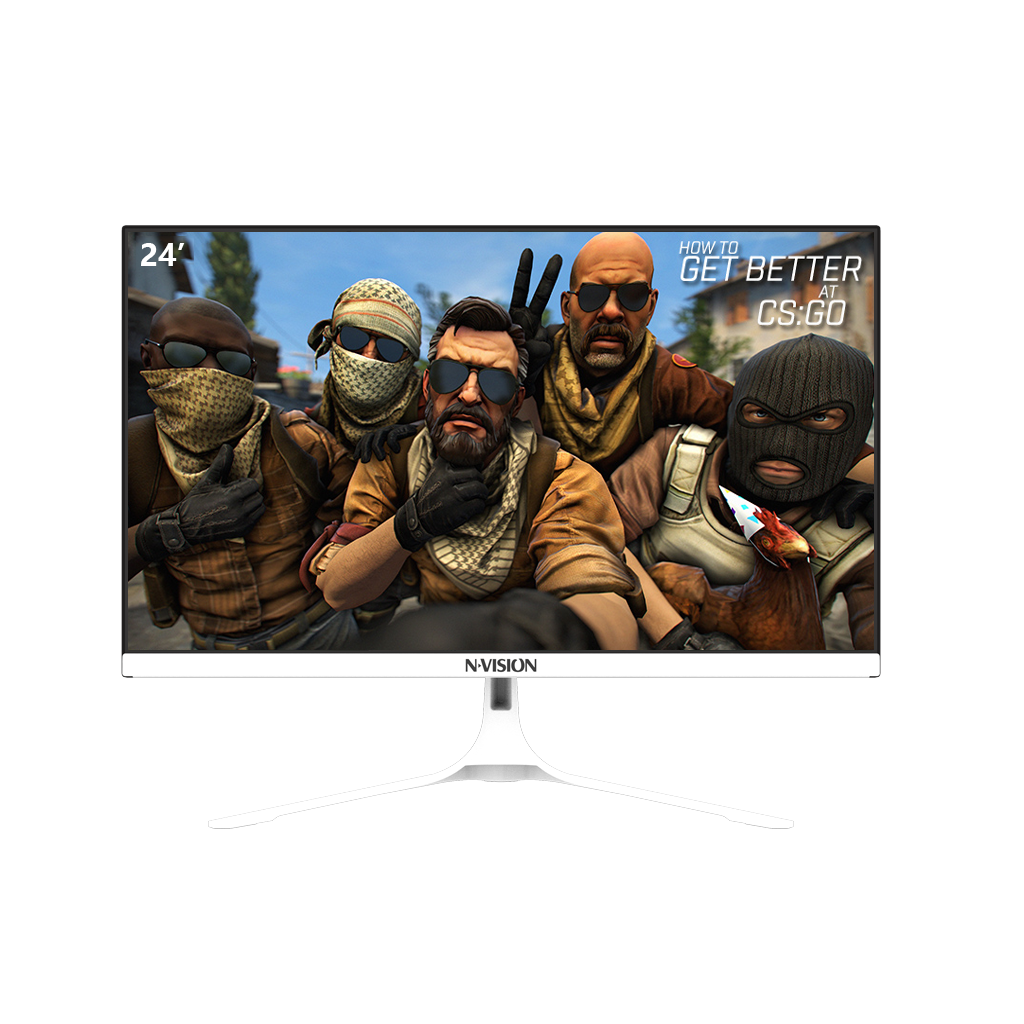NVISION 24 Inch Gaming IPS Monitor 165Hz 1ms Frameless Flat FHD Desktop ...