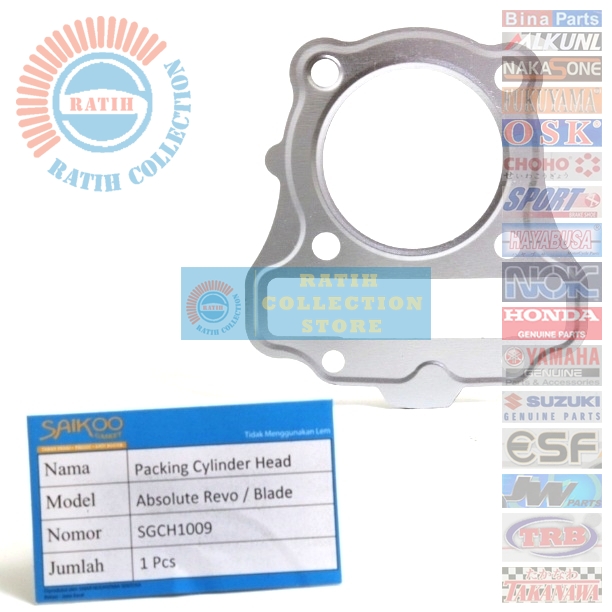 Paking Gasket Cylinder Cop Head Absolute Revo Blade | Lazada Indonesia