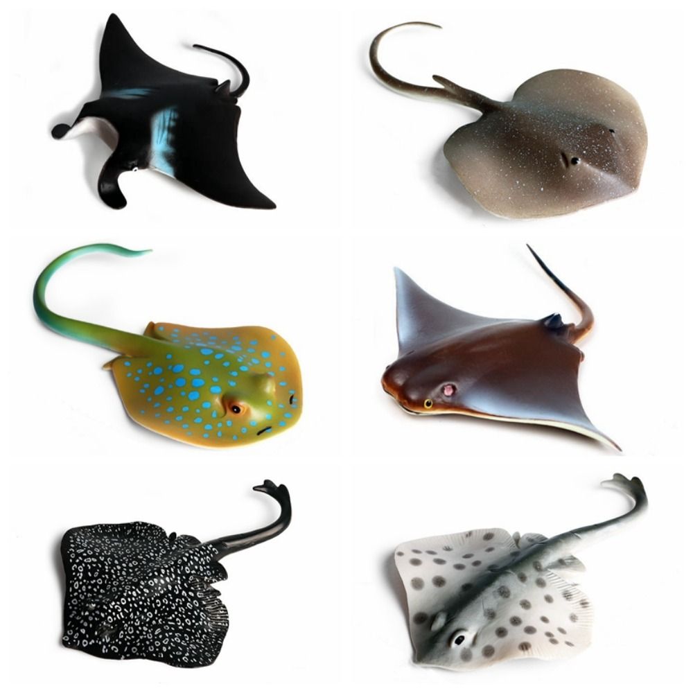 Children Gift Simulation Manta Ray Model Miniature Fish Model Ocean ...