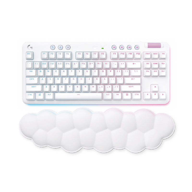 Logitech G715 TKL Wireless Mechanical RGB Gaming Keyboard with Palmrest ...