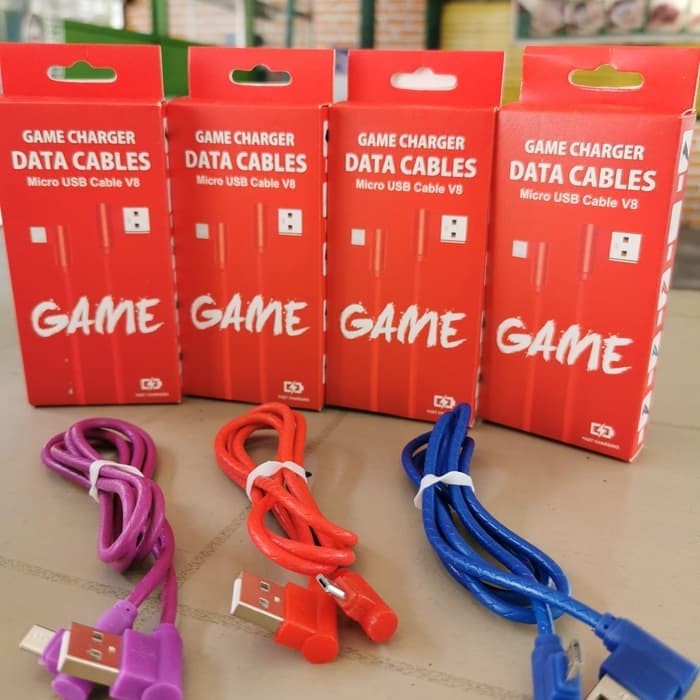 kabel charger gamer micro usb kabel data gaming fast charging nyaman ...