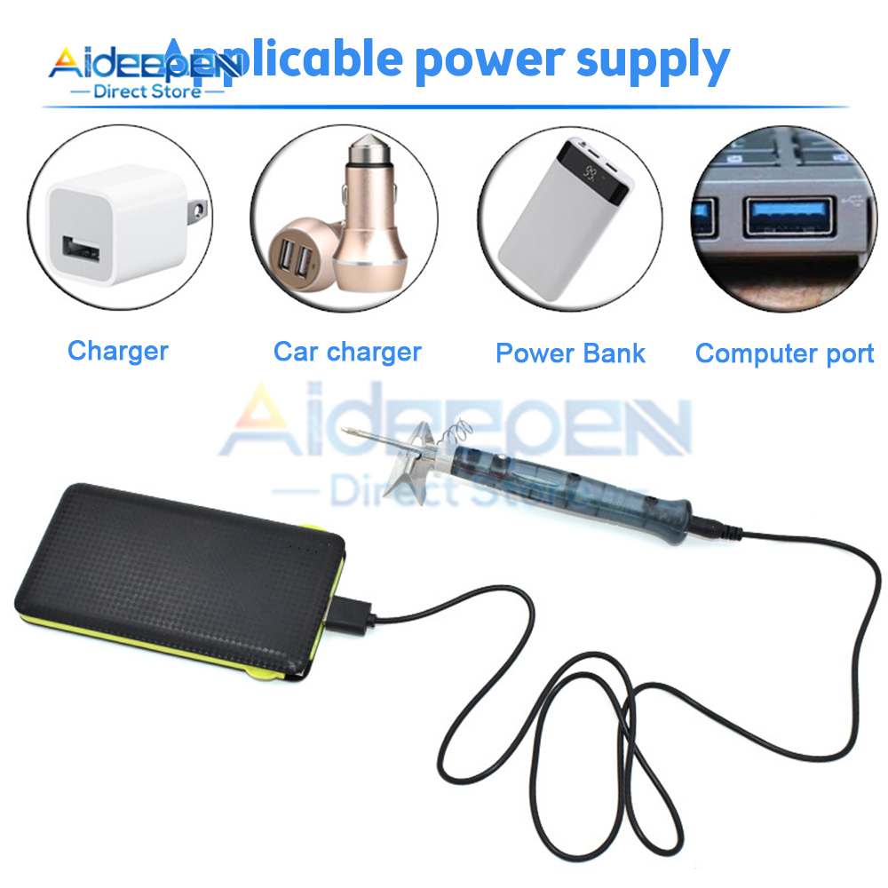 5v 8w Usb Soldering Mini Portable Professional Pen Soldering Station ...