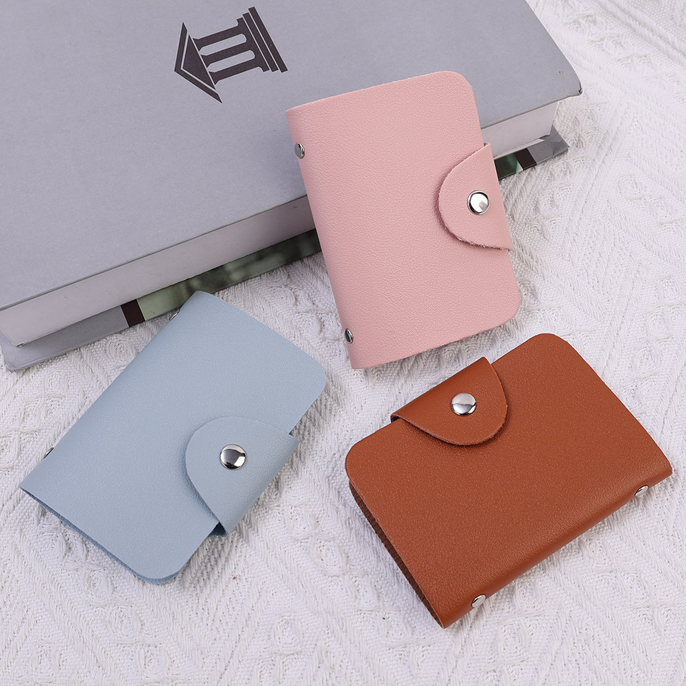 24 Bits Credit Card Holder Business Bank Card Pocket PVC Large Capacity ...