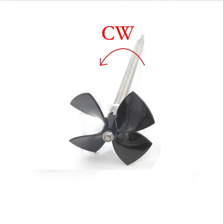 RC Boat 4-Blade Ducted propeller High Thrust Ducted 60mm/70mm/80mm Prop ...