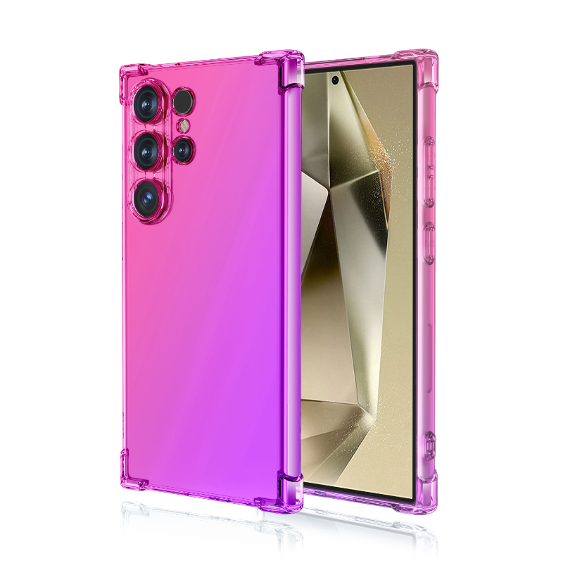 lthmy for Samsung Galaxy S25 Edge Gradient Color Case Cover Soft TPU ...