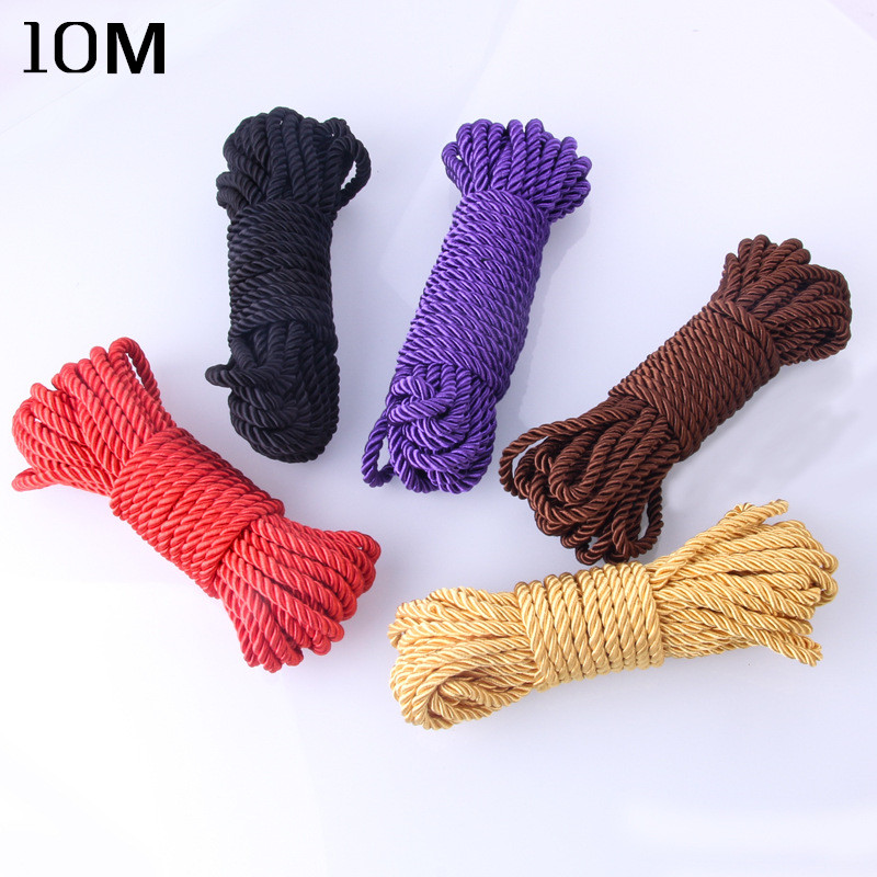 【Big-Sales】 Soft Nylon Shibari Restraints 10M Rope Cord Binder ...