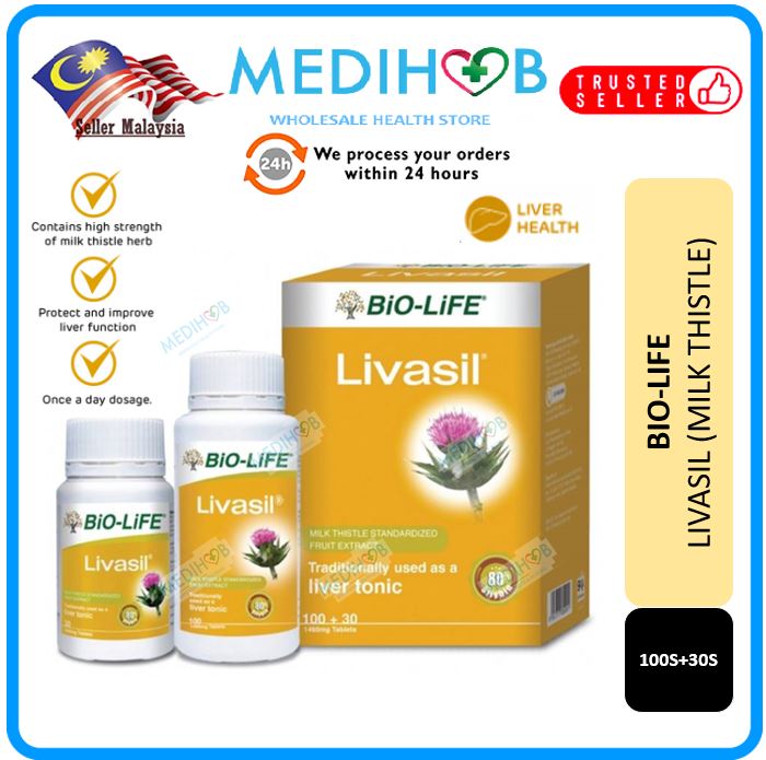 BiO-LiFE Livasil (100s+30s) [Expiry: 07/2023] | Lazada