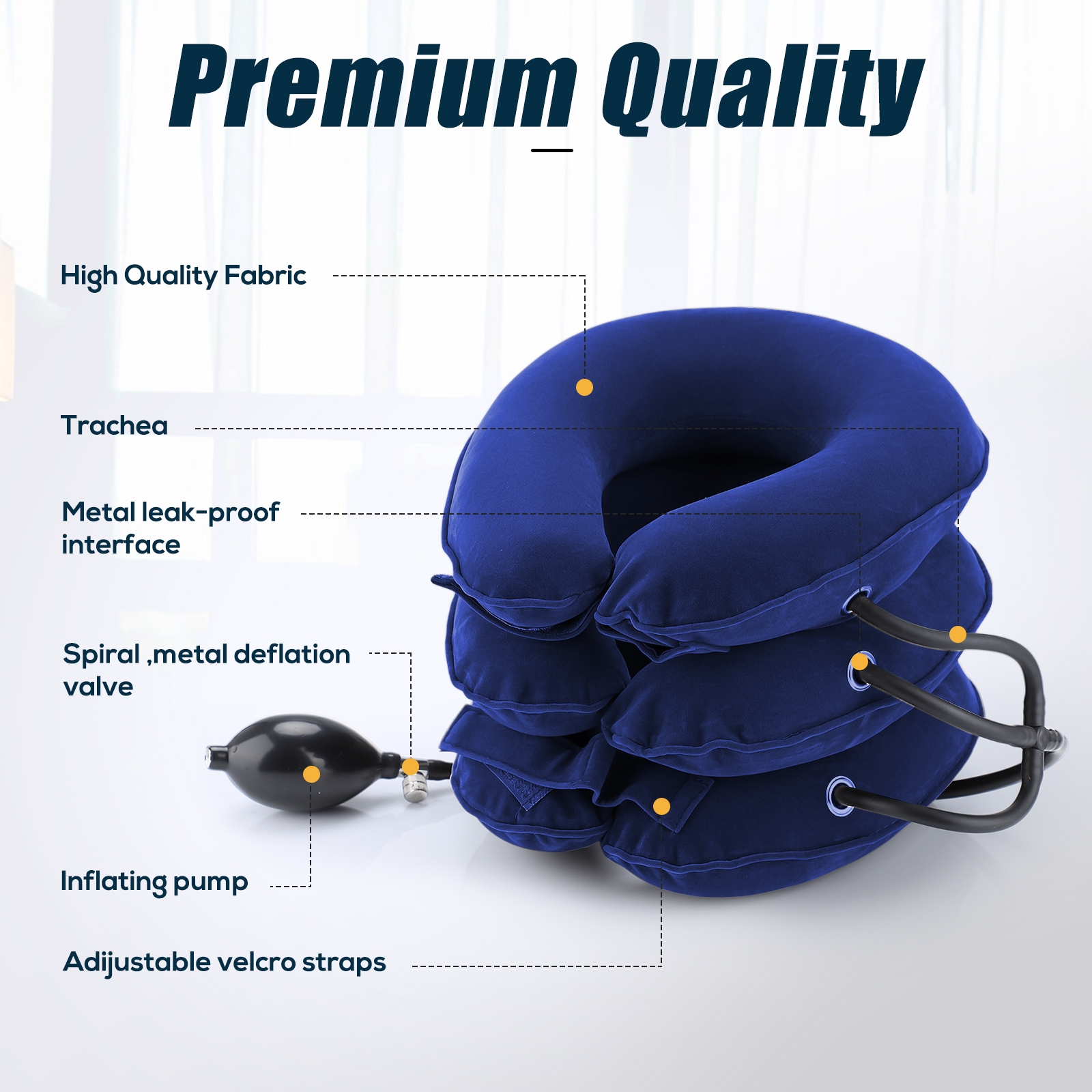 Dirty old man Fashion Neck Inflatable Pillow Collar Tractor Air ...