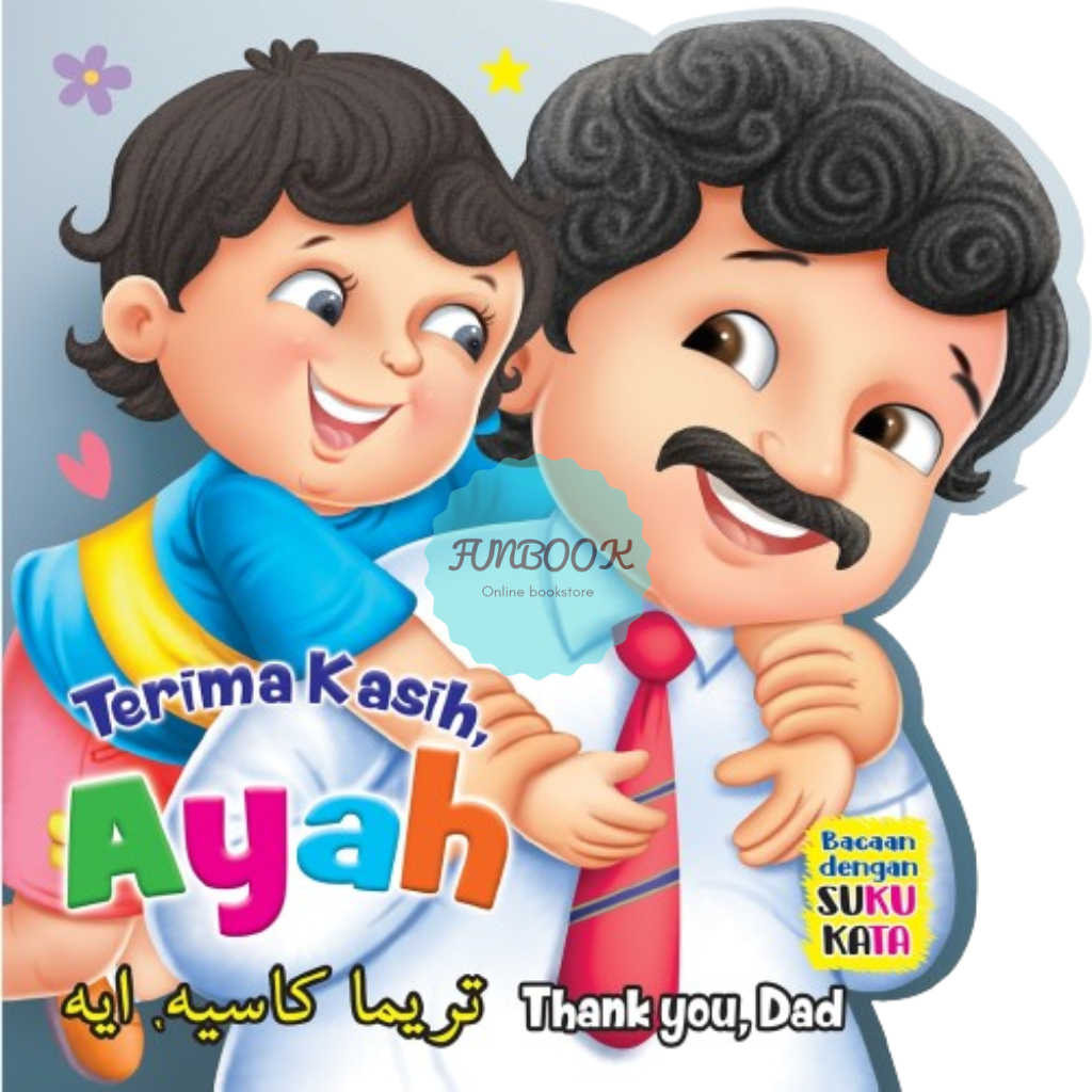 Funbook Buku Cerita Terima Kasih Ayah Ibu Datuk Nenek Mind To Mind