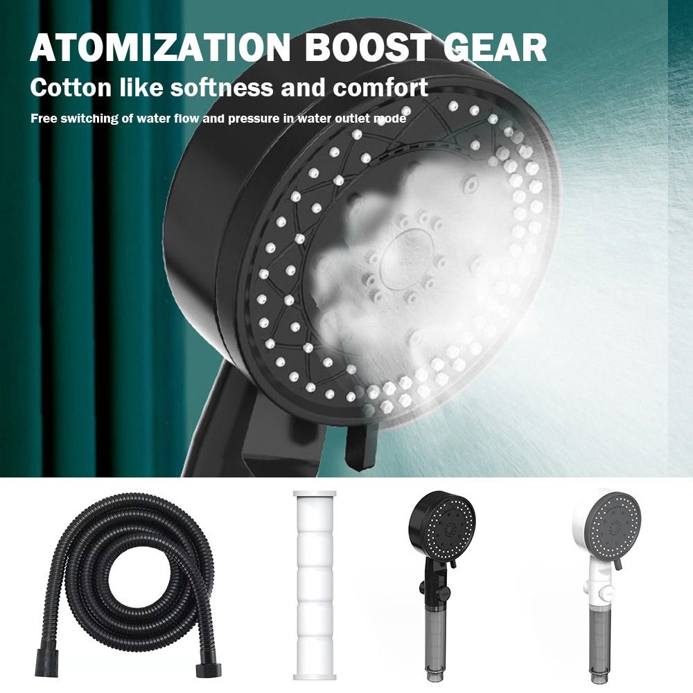 Water Saving 10 Spray Modes High-Pressure Shower Head Fall Resistance ...