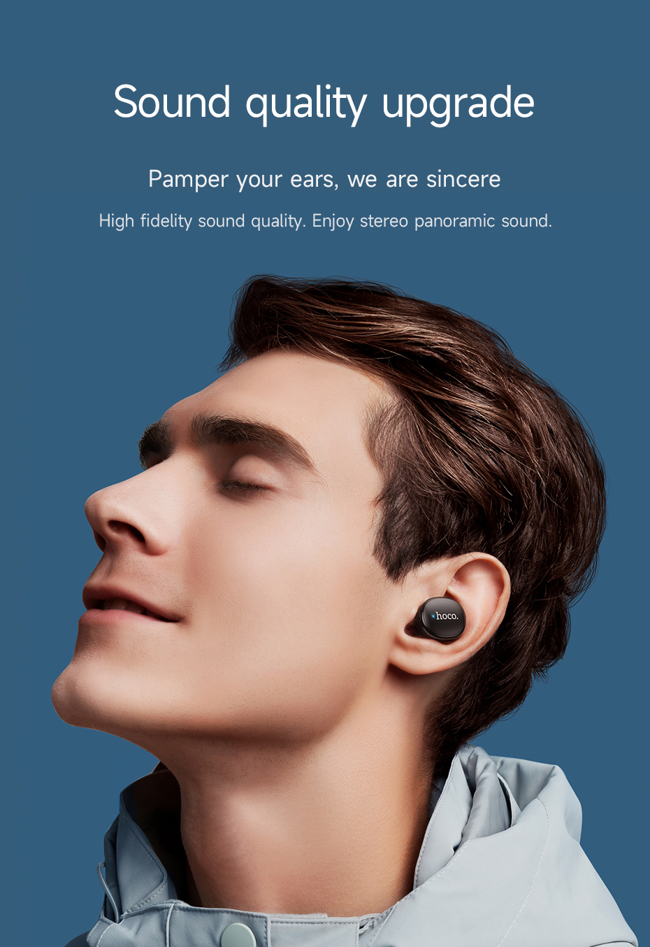 HOCO EW11 Wireless Earbuds Bluetooth 5.1 Tune TWS Headphones Wireless ...