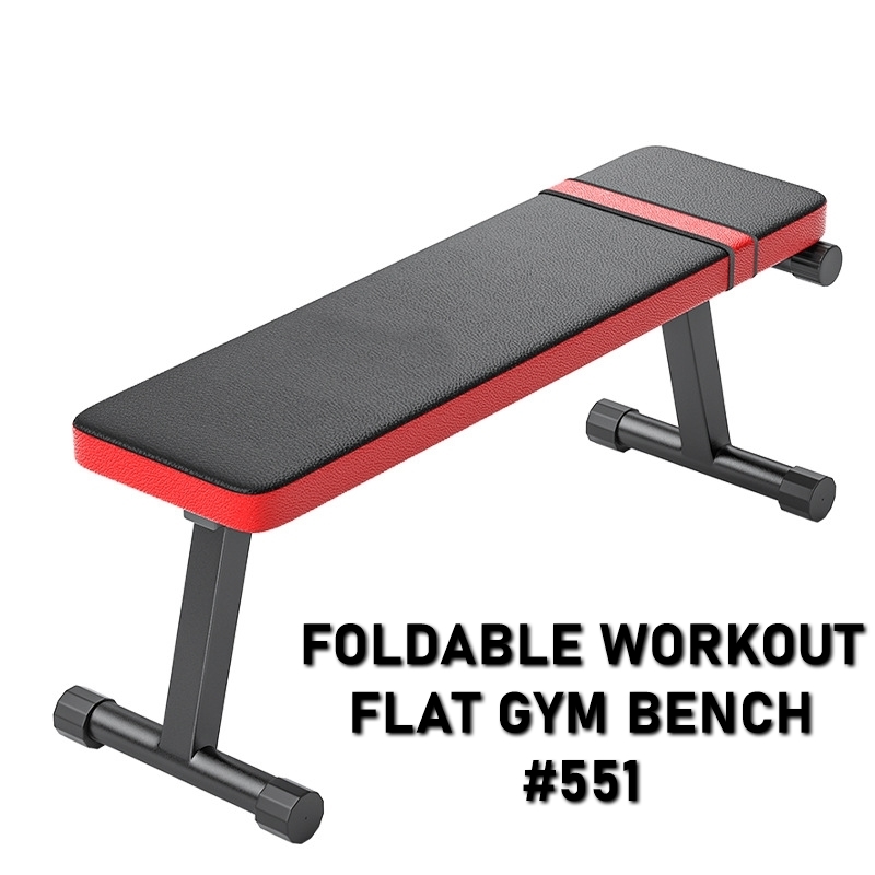 ⭐SG SELLER⭐ Foldable Workout Bench/ Multi Purpose Home Gym Bench/ Flat ...