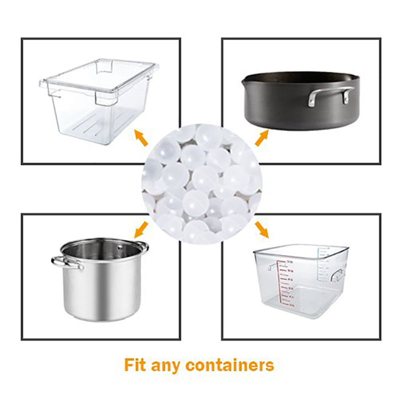 Sous Vide Cooking Balls BPA Free 20mm 250 Balls with Mesh Drying Bag ...