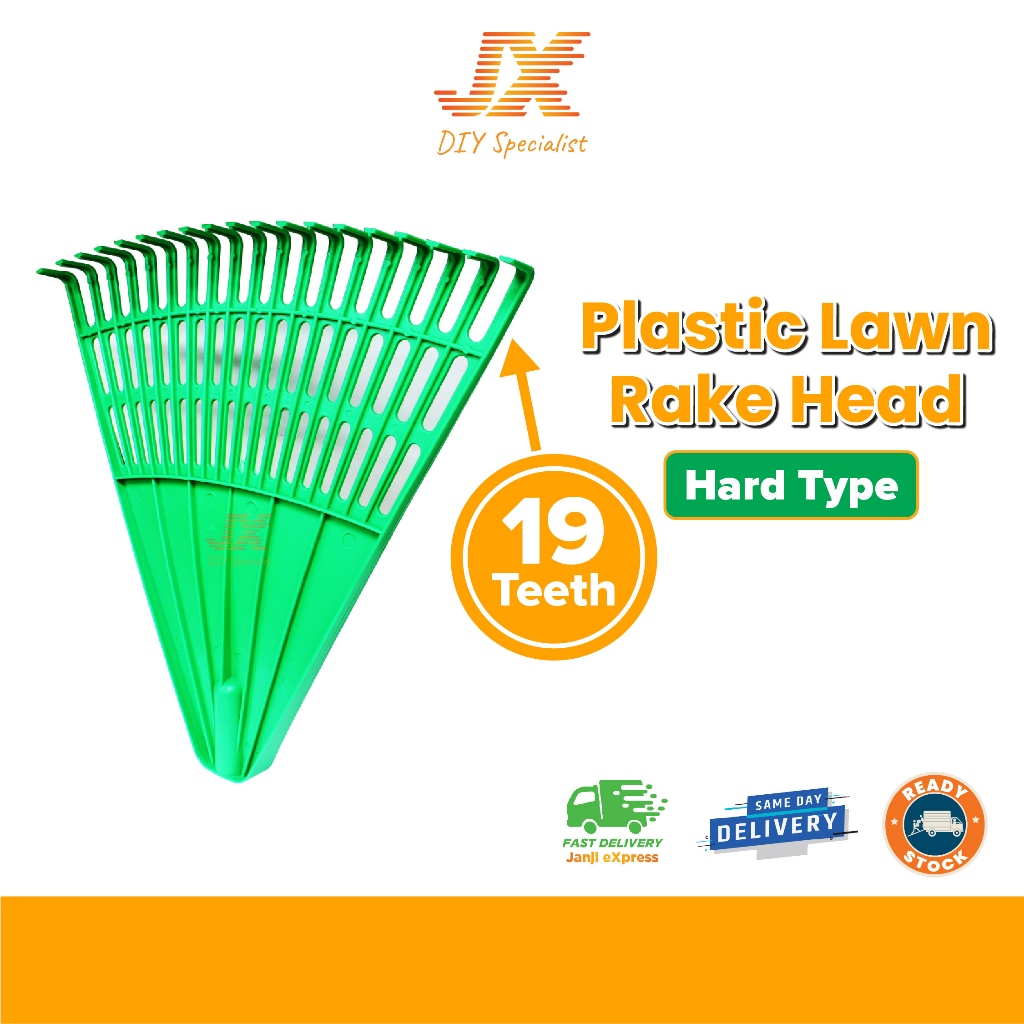 Plastic Rake Head Plastic Crawler Oil Palm Garden Lawn Rake Leaf ...