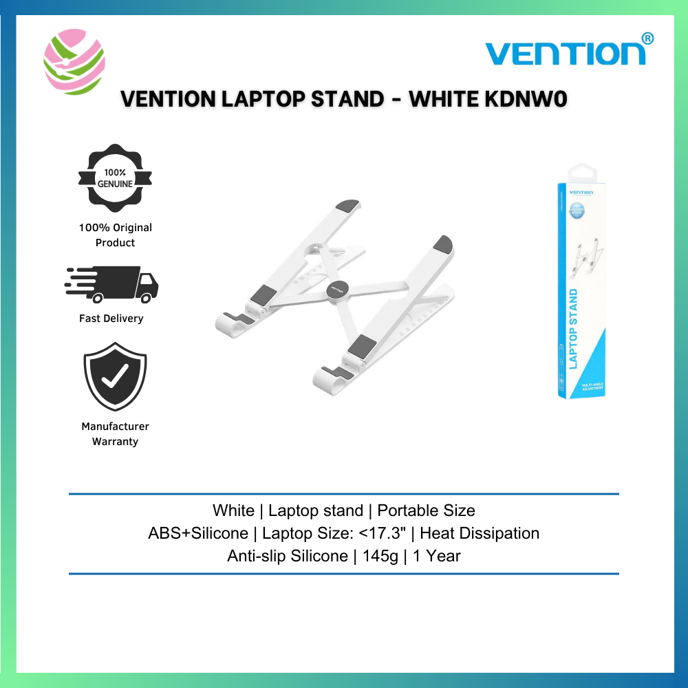 VENTION LAPTOP STAND - WHITE KDNW0 | Lazada