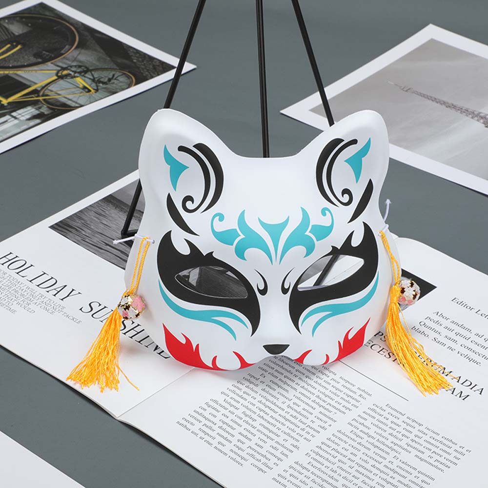 Masquerade Party With Tassels&Bell Cat Cosplay Japanese Anime Anime ...