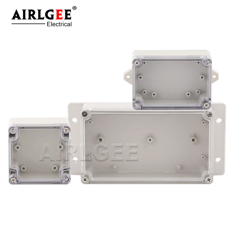 Clear Waterproof Junction Box Plastic Enclosure Box Project Instrument ...