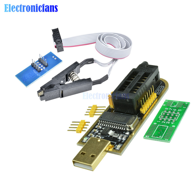 【InnovateWorld】USB Programmer CH341A Series 24 EEPROM Writer 25 SPI ...